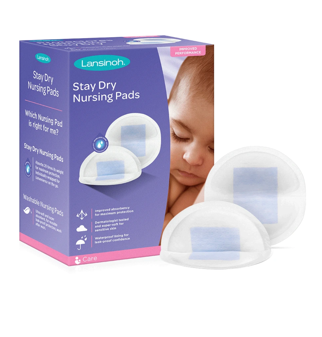 Lansinoh Stay Dry Nursing Pads 100 count Breastfeeding Center for Greater Washington